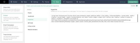 Embedding Forms Embed Form As Hyperlink Zoho Forms