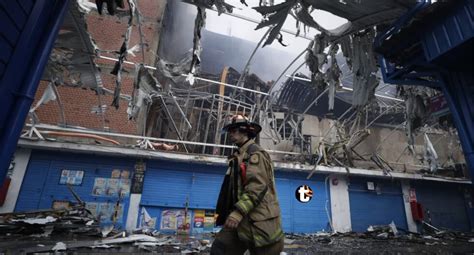 Incendio En El Cercado De Lima Edificio Podría Colapsar Tras Arder