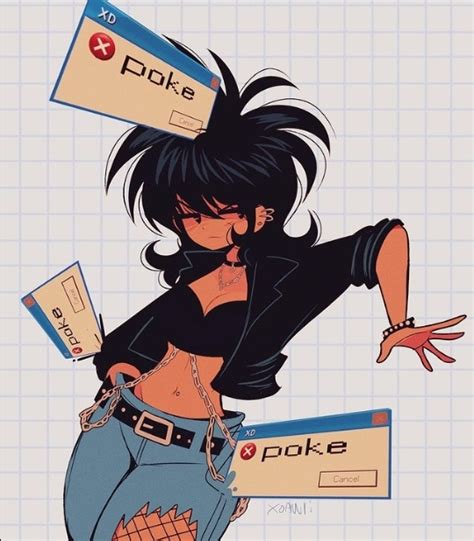 Rule 34 Annoyed Face Black Hair Chains English Text Female Ripped