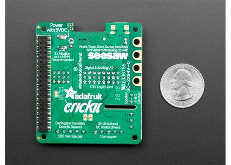 adafruit crickit hat para raspberry pi adafruit 3957