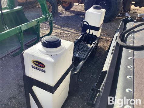 Quick Attach Sweeper Wwater Tank Construction Bigiron
