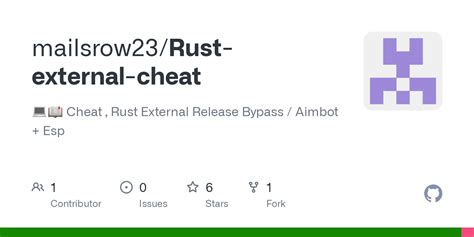 Github Mailsrow23rust External Cheat 💻📖 Cheat Rust External Release Bypass Aimbot Esp