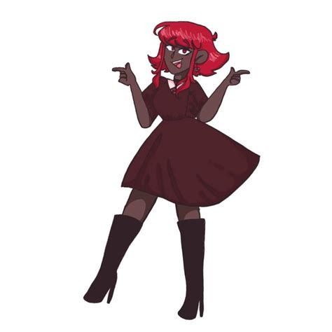 Okay So I Drew Ruby As A Human I Hope You Like It Bfb Amino