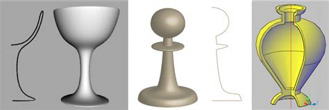 Latihan Autocad 3d Hari 5 Membuat Object 3d Menggunakan Revolve Materi Kuliah