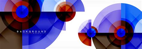 최소한의 기하학적 원과 삼각형 추상적인 배경 테크노 현대적인 디자인 포스터 템플릿 0명에 대한 스톡 벡터 아트 및 기타 이미지 0명 공란 구도 Istock