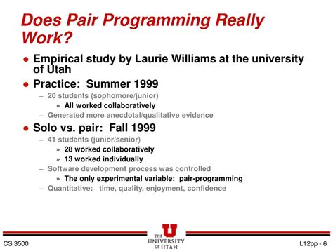 ppt the benefits of pair programming powerpoint presentation free download id 5419590