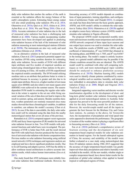 Solution Solar Radiation Prediction Using Boosted Decision Tree