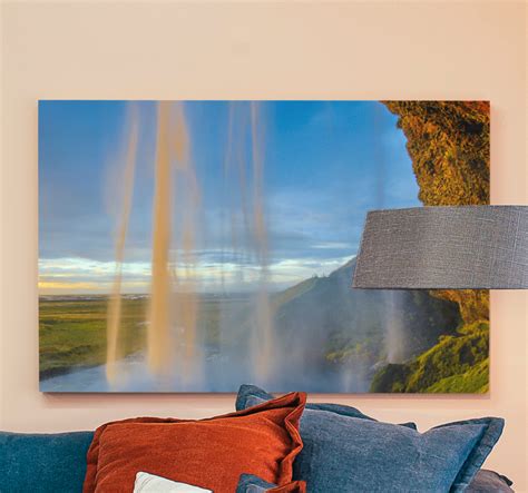 Seljalandsfoss Waterfall Landscape Canvas