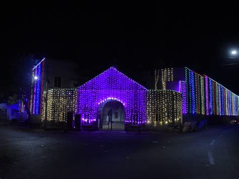 As Part Of The Celebration Of Gujarat Pride Day The Government Buildings Of Jamnagar Were Lit