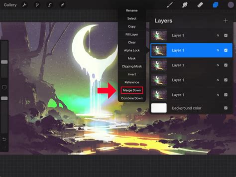 How To Merge Layers In Procreate Individual And Multiple Layers Logos By Nick