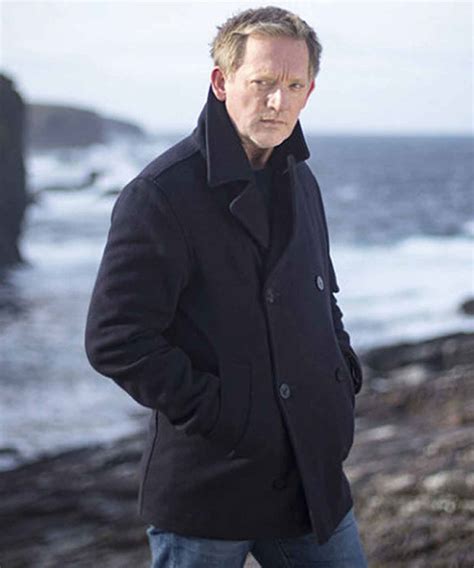 Di Jimmy Perez Peacoat Douglas Henshall Shetland Coat Jackets Masters