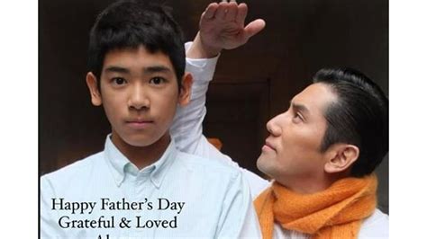 【本木雅弘・長男uta】父の日に親子の2ショット写真を公開 「いつも感謝と愛を込めて」 Tbs News Dig