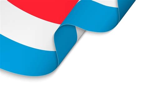 Premium Vector Waving Flag Vector Illustration