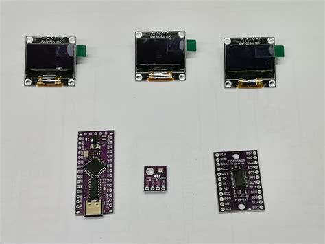 Classic Style Arduino Weather Station With Three Oled Displays Arduino Maker Pro