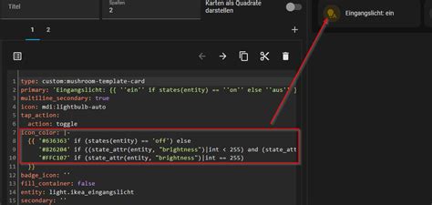 Icon Color Depending On Brightness Frontend Home Assistant Community