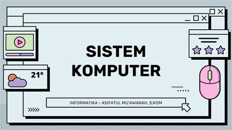 Sistem Komputer Hardware Software Brainware Pdf