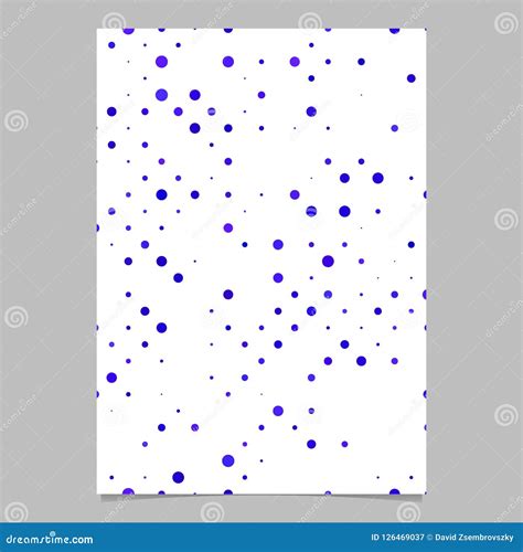Geometrical Dot Pattern Brochure Background Vector Graphic Stock Vector Illustration Of