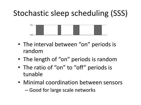 Ppt Stochastic Sleep Scheduling Sss For Large Scale Wireless Sensor