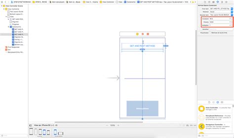 Ios How To Give Vertical Spacing With Multiplier To The First View Of Uiviewcontroller Stack