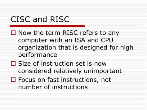 Ppt Cisc Risc And Post Risc Computers Powerpoint Presentation Free