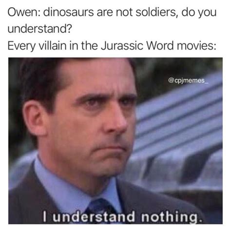 Jurassic Memes 5 In 2024 Jurassic Park World Jurassic Park Jurassic World