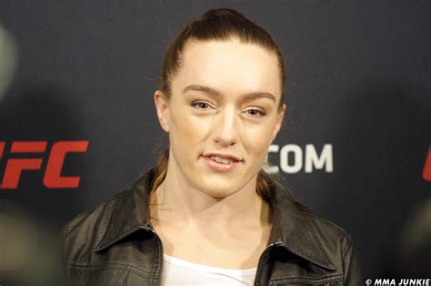 Aspen Ladd Ufc On Espn 7 Media Day Mma Junkie