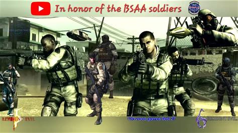In Honor Of The Bsaa Soldier Resident Evil Bsaa Custom Cutscenes
