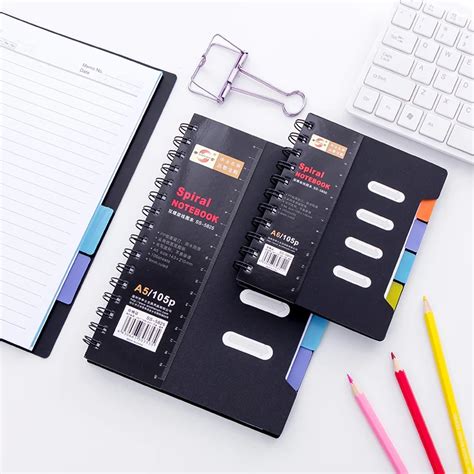 4 Subject Spiral Notebook