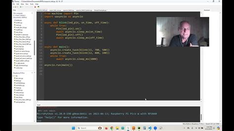 First Look At Asyncio On The Pico W Youtube