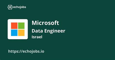 Microsoft Is Hiring Data Engineer Microsoft Defender For Endpoint Israel [ Net Python Sql