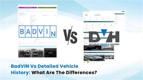 Badvin Vs Detailed Vehicle History Why Dvh Is The Best