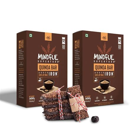 Eat Anytime Healthy Energy Quinoa Bar Gluten Free And High Fiber