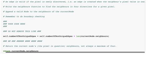 Solved Complete The Code That Implements The Flood Fill Chegg