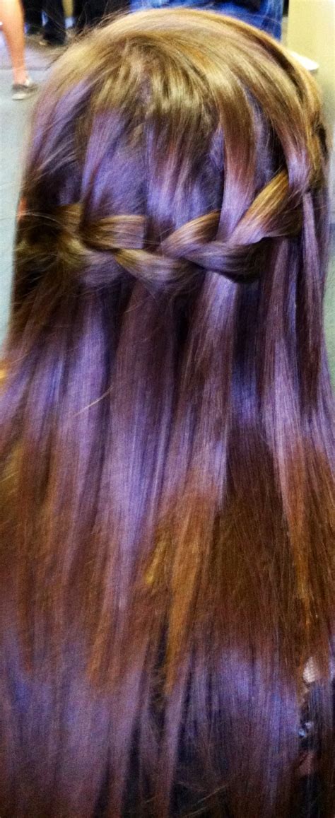 Waterfall Braid Waterfall Braid Hair Styles Hair Wrap