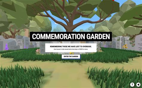 End Overdose Commemoration Garden Needle Engine