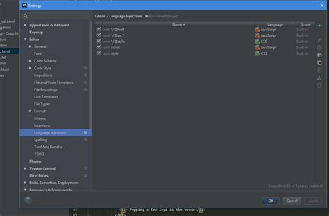 webstorm highlighting all tags as custom ides support intellij platform jetbrains