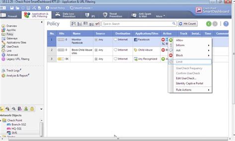 My Check Point Ccsa Journal Check Point Application Control And Url Filtering