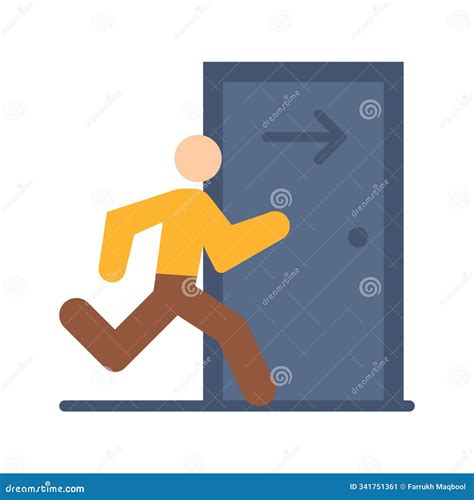 Exit Icon Logout And Output Icon With Information Sign Exit Icon And