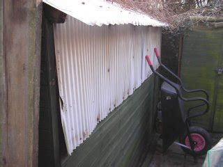 Replacing The Cladding On Workshopshed Workshopshed