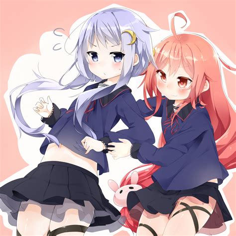 Uzuki And Yayoi Kantai Collection Drawn By Tousaki Shiina Danbooru