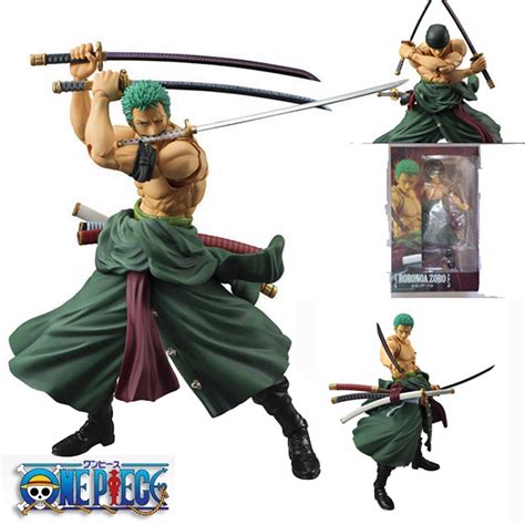 Buy One Piece Action Figure Toys Roronoa Zoro Pvc Joints Movable Model Toys Cm Collectible