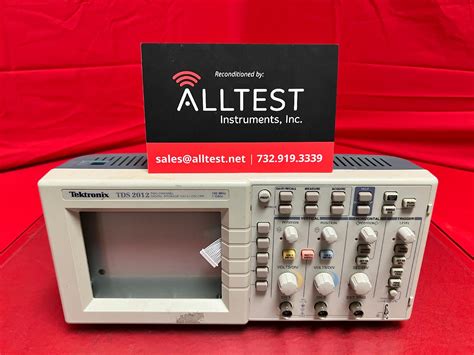 Tds2012 Tektronix Digital Storage Oscilloscope Alltest Instruments