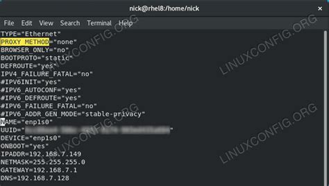 How To Configure A Virtual Network Interface On Rhel 8 Centos 8