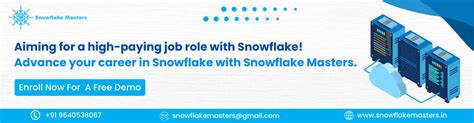 snowflake developer job description responsibilities skills
