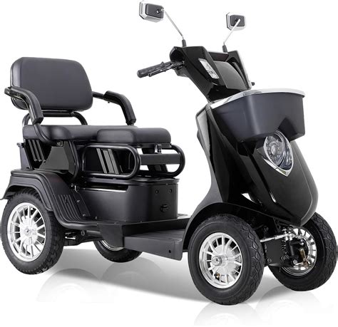 2 Seater Electric Scooter Mobility Scooter For Adultsand Seniors 1000w Heavy Duty 4