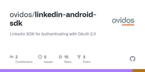 Github Ovidoslinkedin Android Sdk Linkedin Sdk For Authenticating With Oauth 20