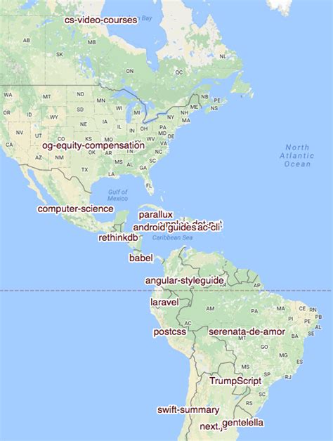 The Most Popular Open Source Projects On Github In Each Country