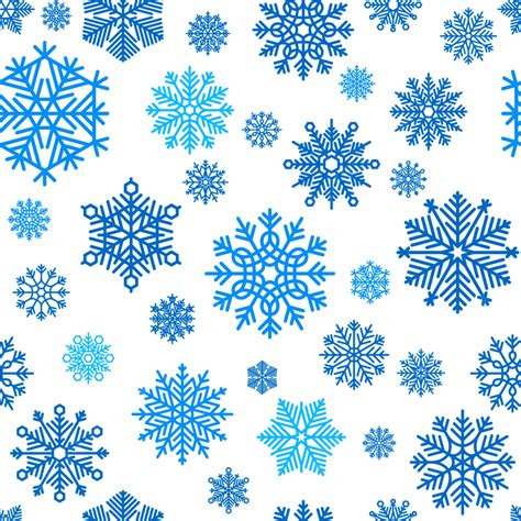 Winter Snowflake Pattern Vector Snow Background Element Wrap Paper Background Image And