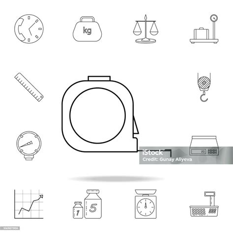 건설 룰렛 아이콘입니다 측정 기기 아이콘의 자세한 설정 합니다 프리미엄 그래픽 디자인입니다 웹사이트 웹 디자인 모바일 응용