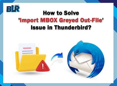 Easy Fix For Import MBOX Greyed Out File In Thunderbird